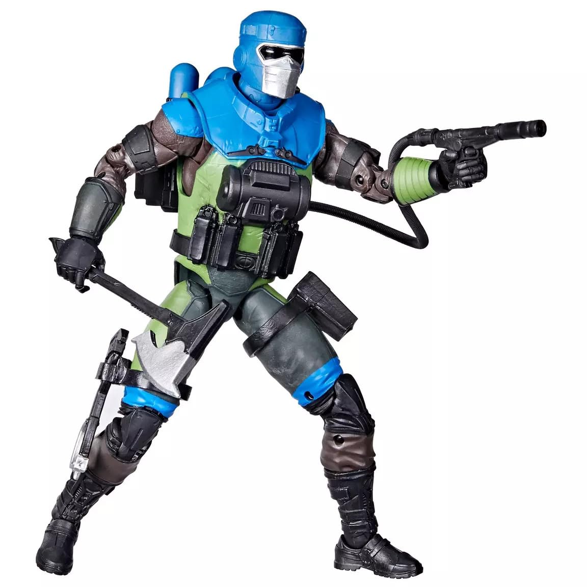 G.I. Joe Classified Series Mad Marauders Gabriel “Barbecue” Kelly Action Figure 58 Collectible Premium Toy 6-Inch-Scale Custom Package Art