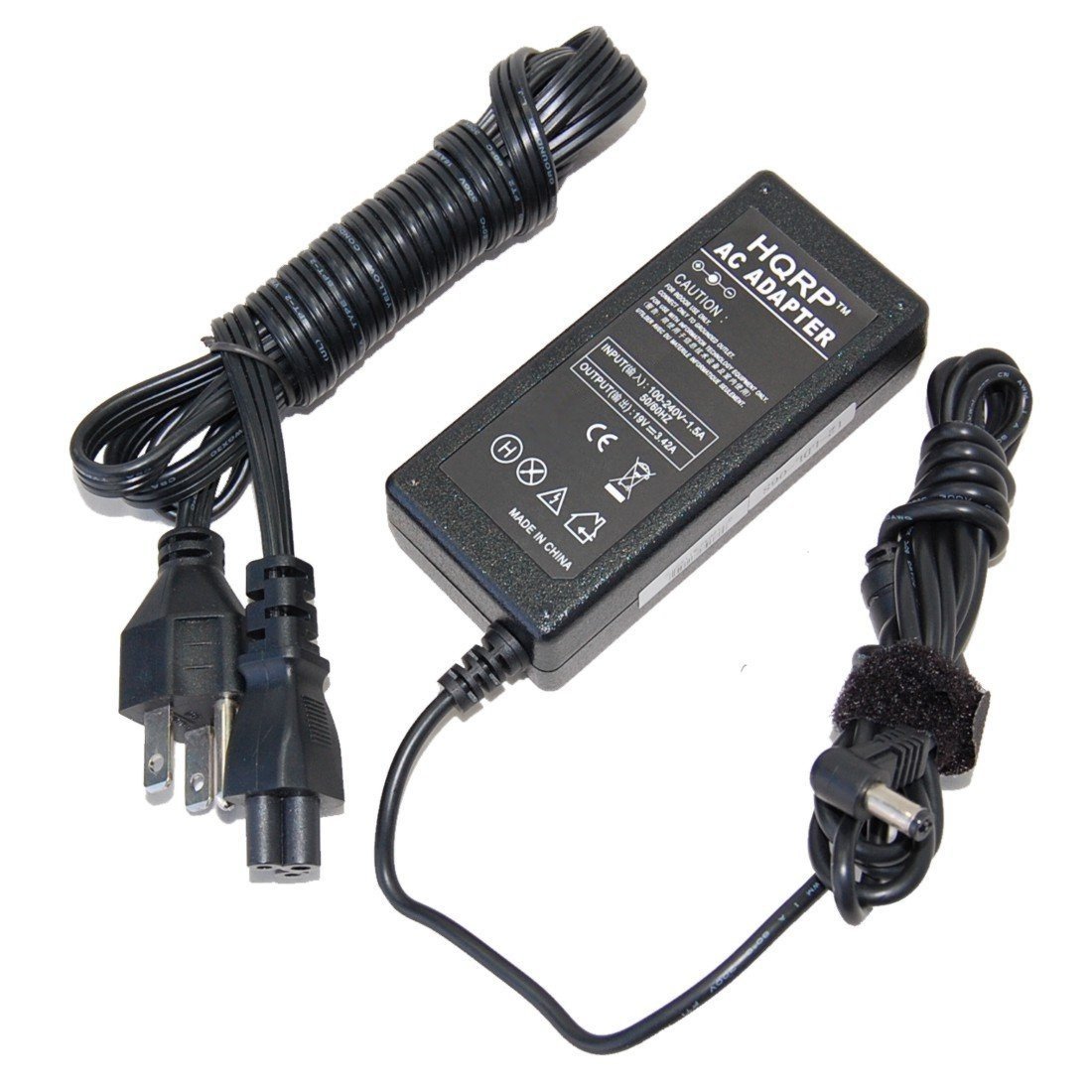 HQRP 19V AC Adapter Compatible with JBL Xtreme, Xtreme 2 Portable Wireless Bluetooth Speaker Power Supply Cord Adaptor Charger JBLXTREMEBLUUS NSA60ED-190300 + Euro Plug Adapter