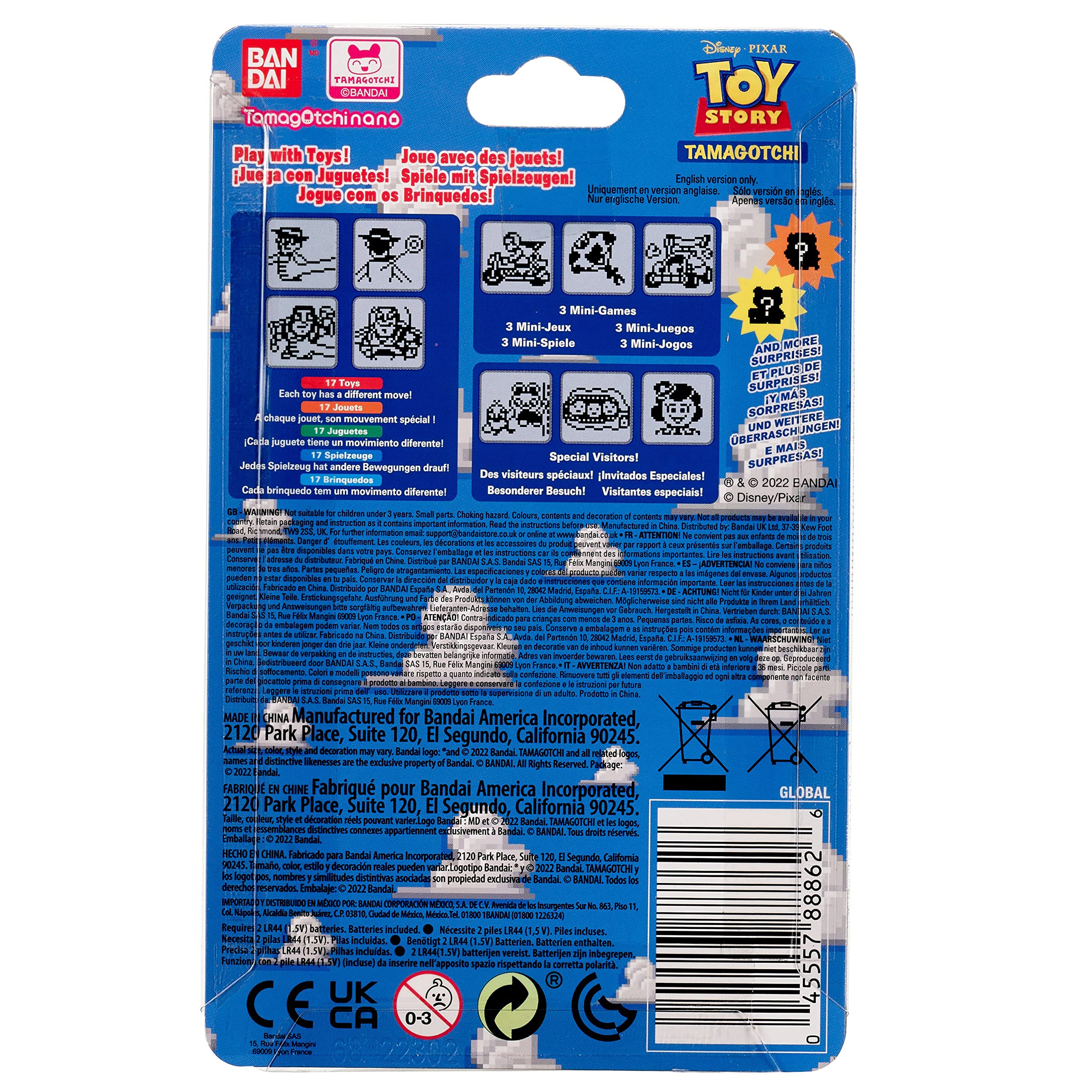 Tamagotchi Nano x Toy Story - Friends