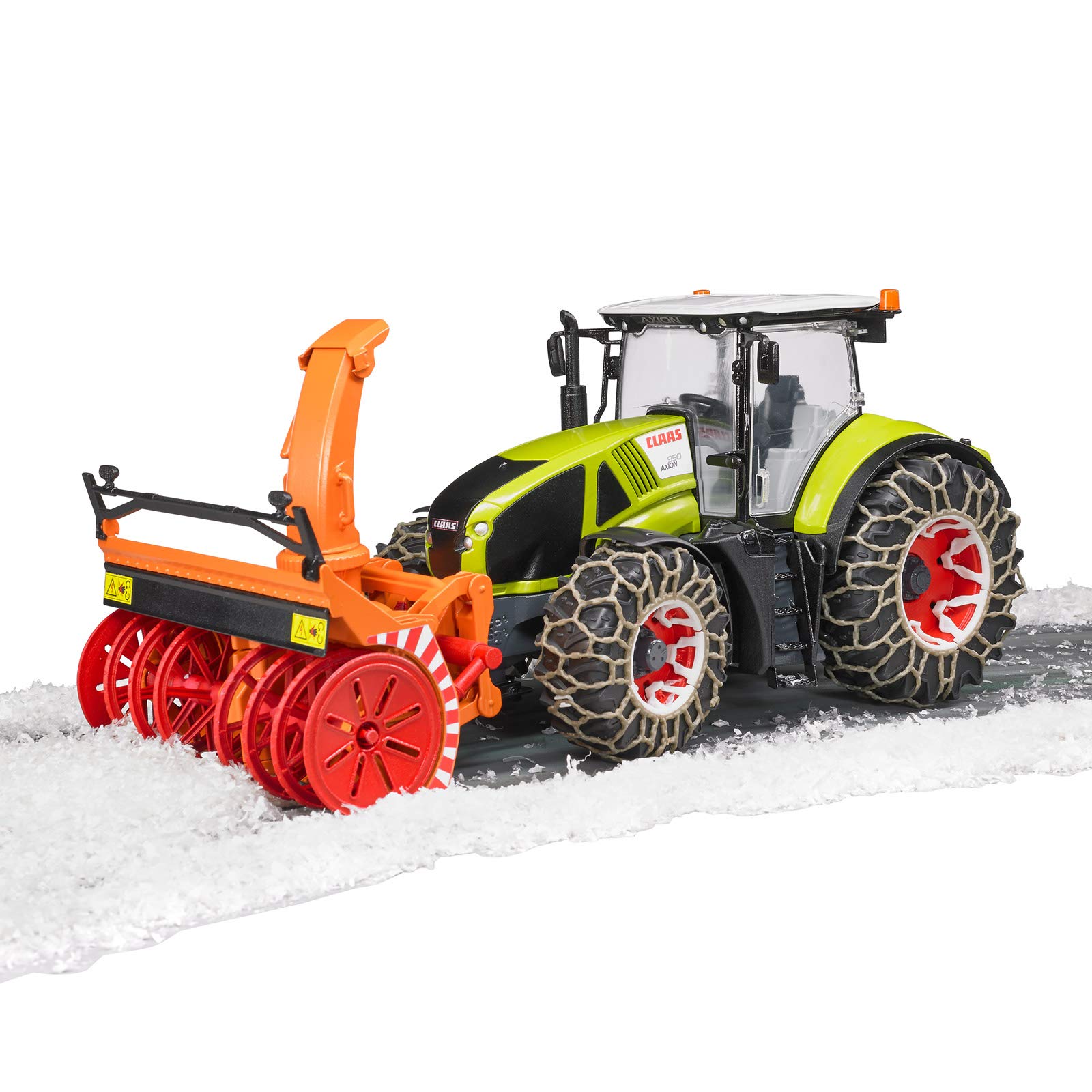 Bruder Claas Axion 950 with Snow Chai...