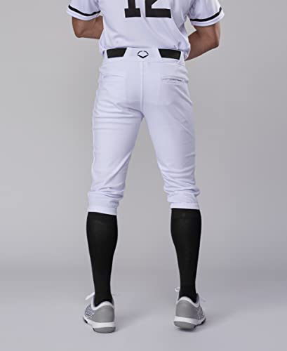 EvoShield Mens Solid Knicker Pant, Team White, Large US