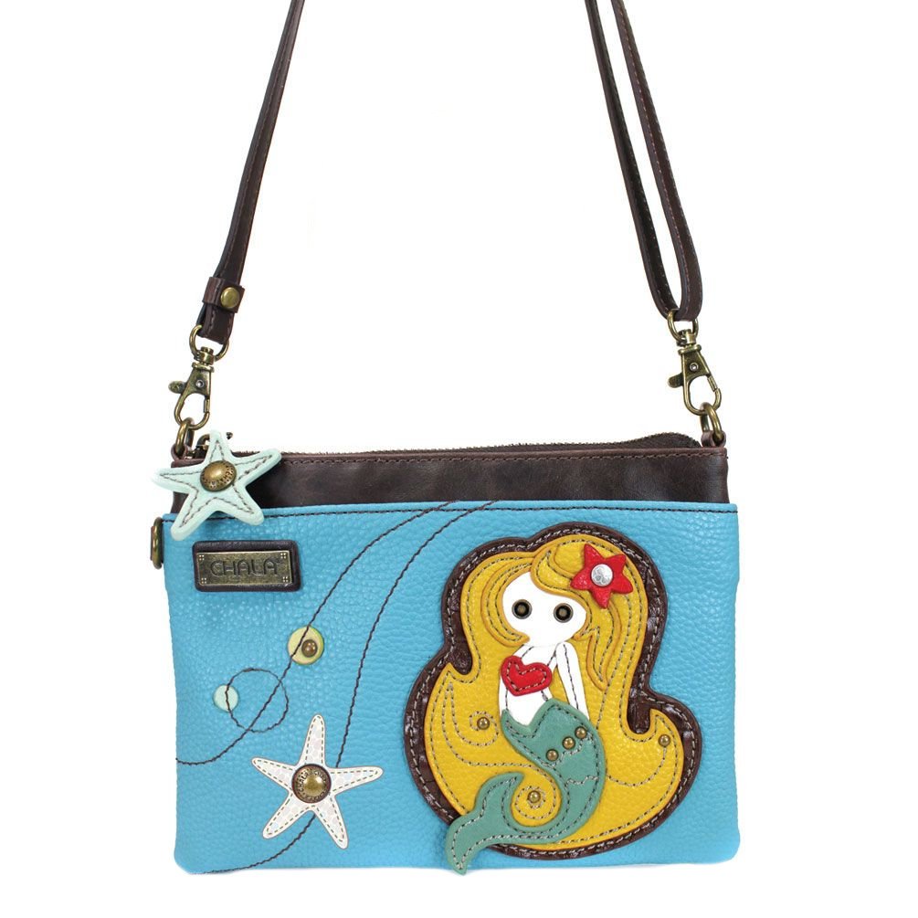 Chala Mermaid Mini Crossbody Handbag