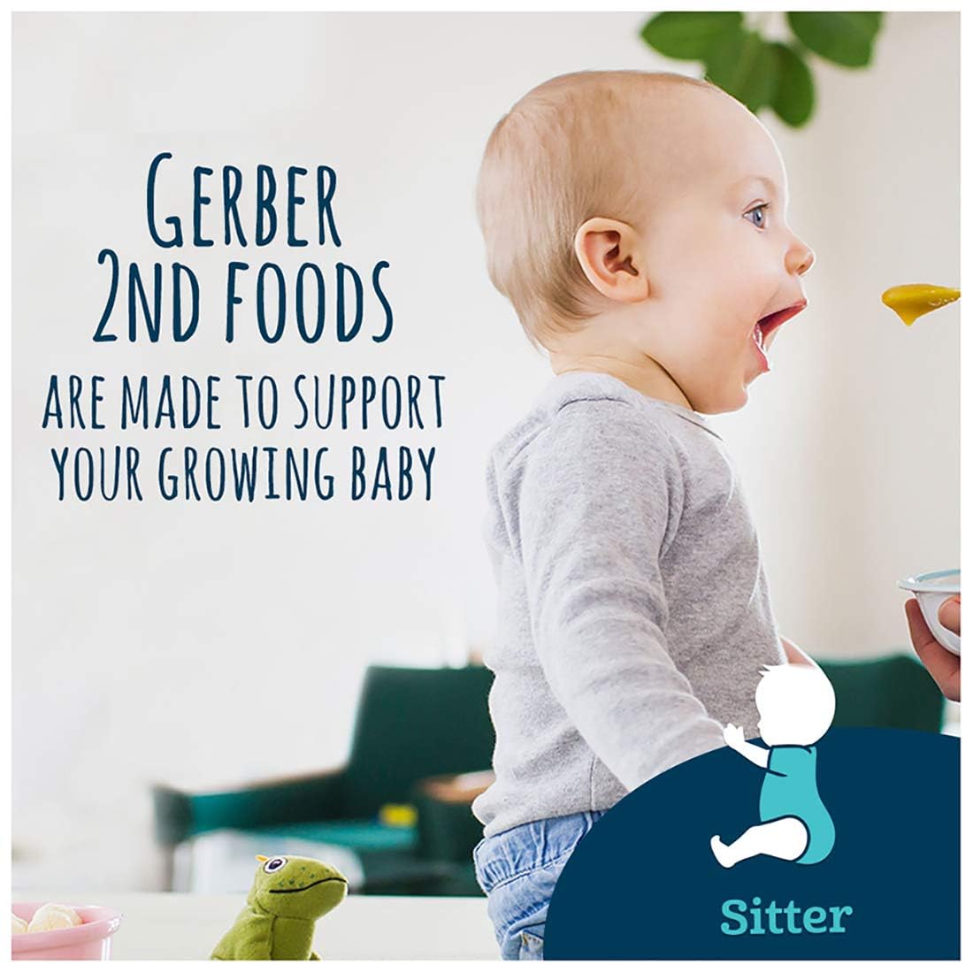 Gerber Baby Food, 2nd Foods, Pear Cinnamon with Cereal 8 Ounce (Pack of 8)