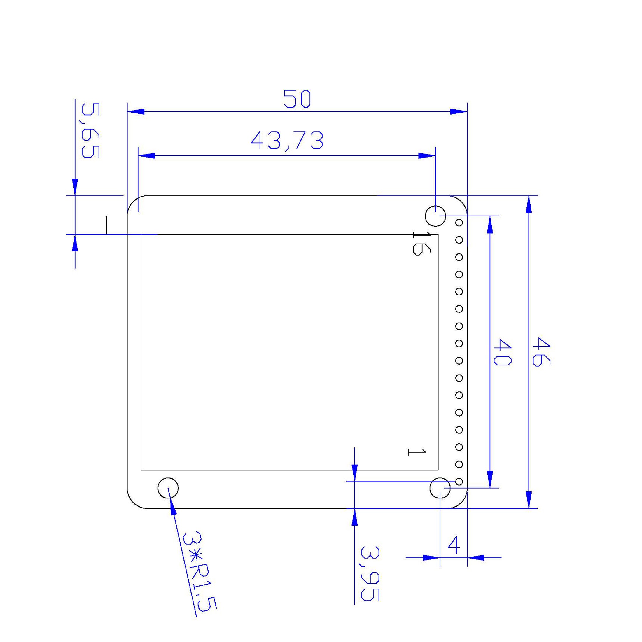 HiLetgo 1.8" inch ST7735R SPI 128 * 160 TFT LCD Display Module with PCB