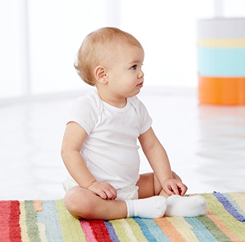 Gerber Unisex-Baby Newborn 2 Pack Waterproof Pant,White,3T