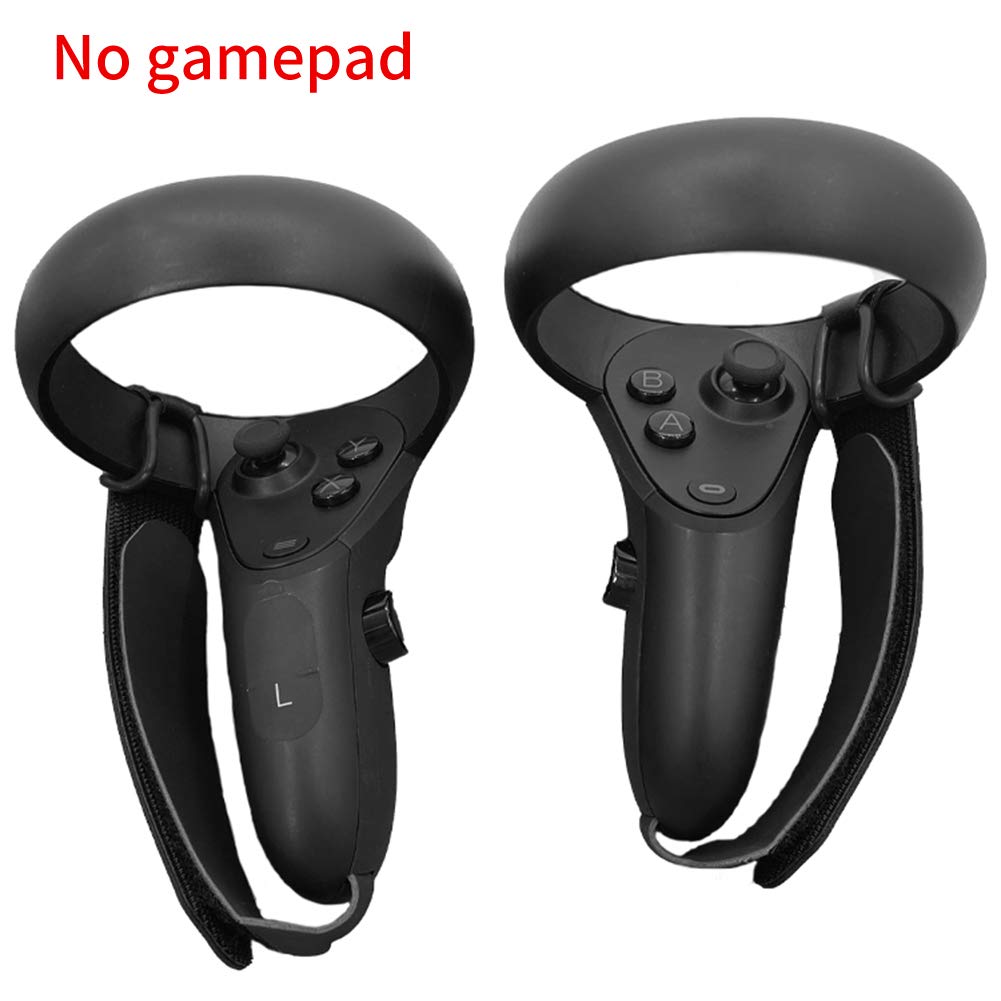 Adjustable Knuckle Strap Band for Oculus Quest/Rift S Touch Controller Grip, 2pcs VR Handle Protective Knuckle Straps