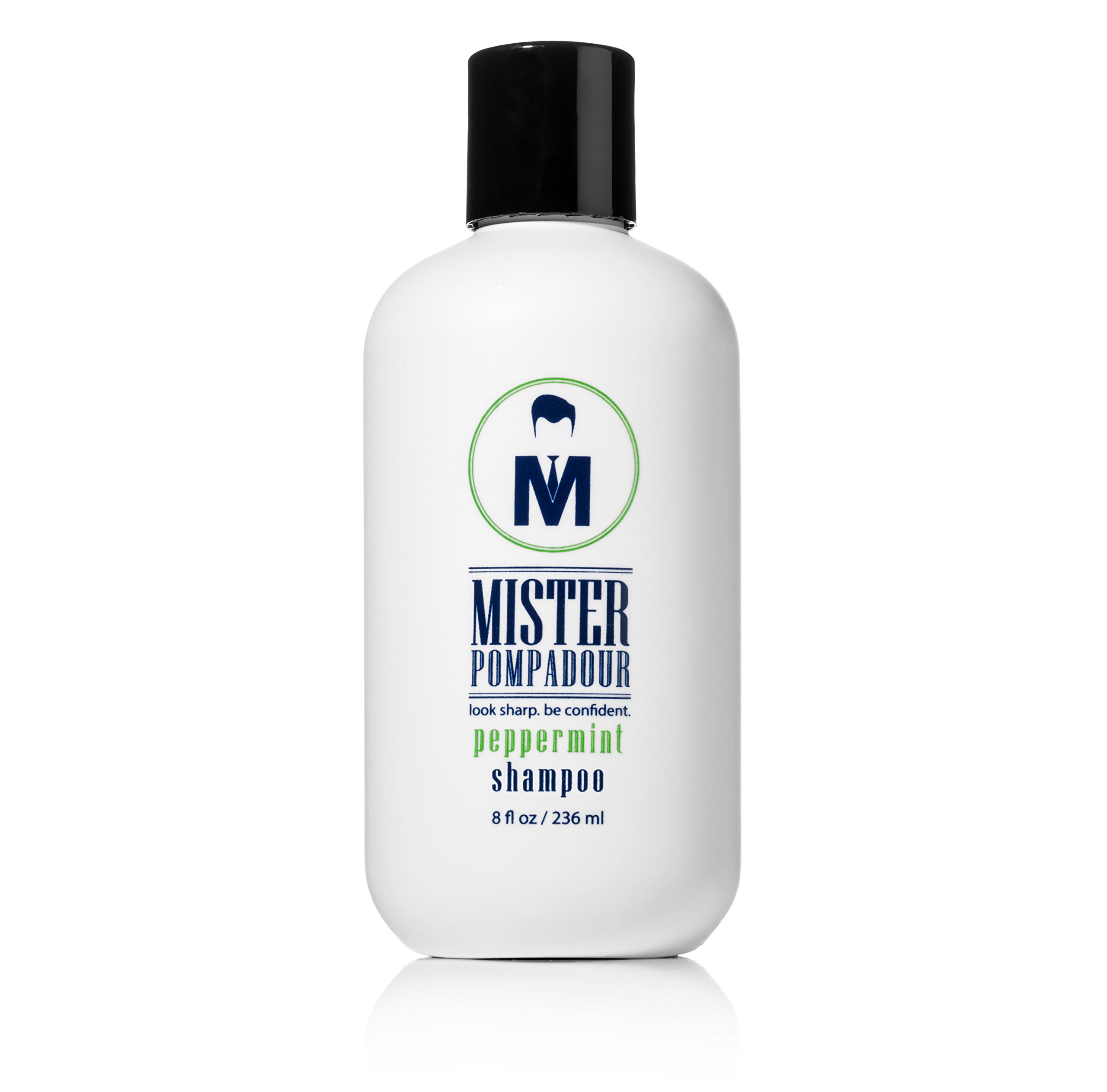 Mister Pompadour Peppermint Shampoo - 8.5 oz - Look Sharp. Be Confident