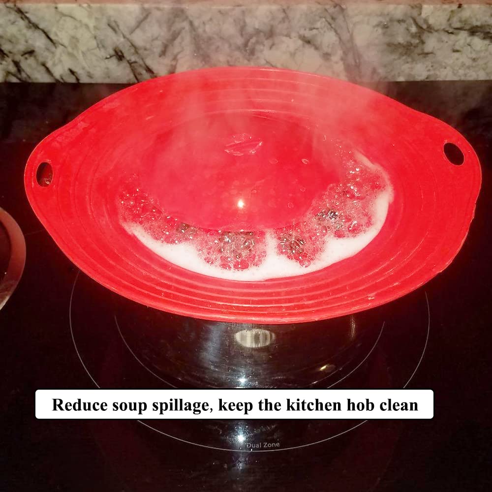 Boil Over Protector Boil Over Universal Lid Fits Openings 6" to 10" in Diameter