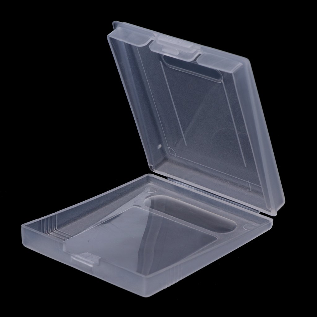 Forgun 5X Clear Plastic Game Cartridge Case Dust Cover for Nintendo Game Boy Color GBC