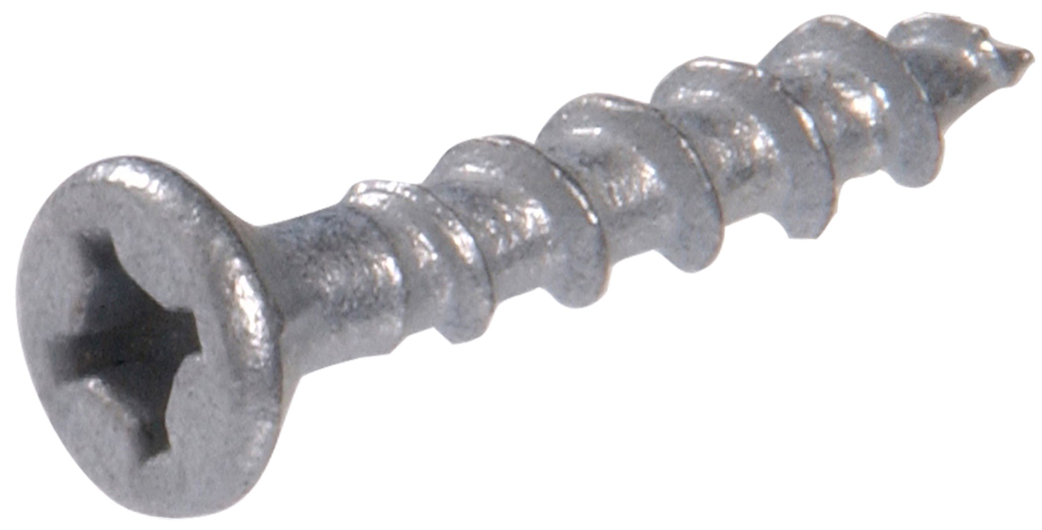 Hillman 41919 Dual Torq Galvanized Deck Screws, 8 X 1-Inch, 100 Pack