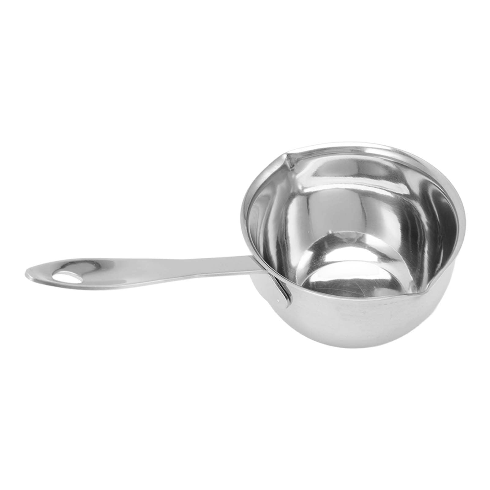 Stainless Steel Mini Butter Warmer Pot, Milk Warmer Pot, Small Saucepan Pot with Handle, Milk Pan Cookware for Induction Electric Gas Stoves (150ML)