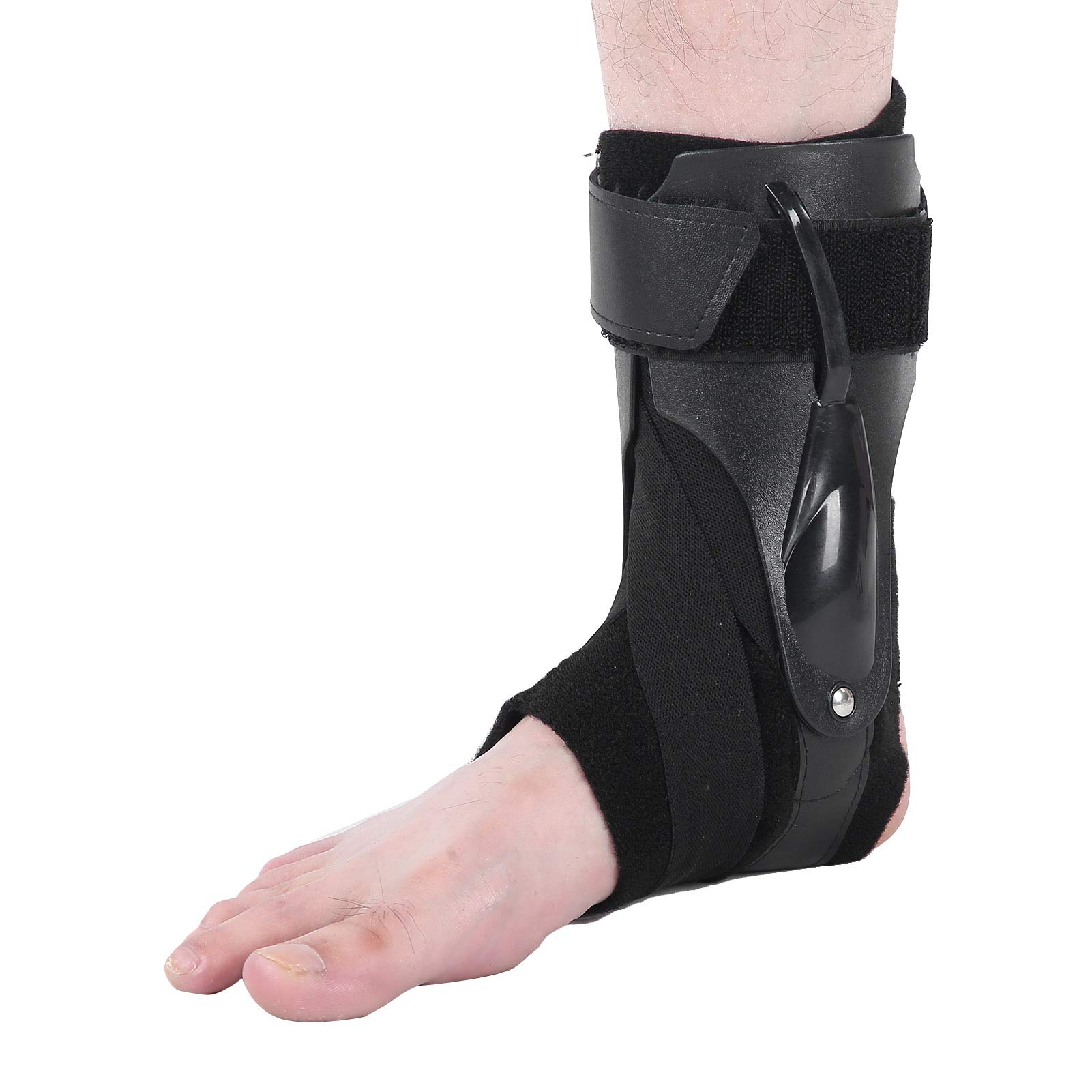 Ankle Brace, Ankle Brace Compression Sleeve Super Elastic Comfortable Ankle Support Brace Adjustable Ankle Brace, for Basketball Injury Recovery Running