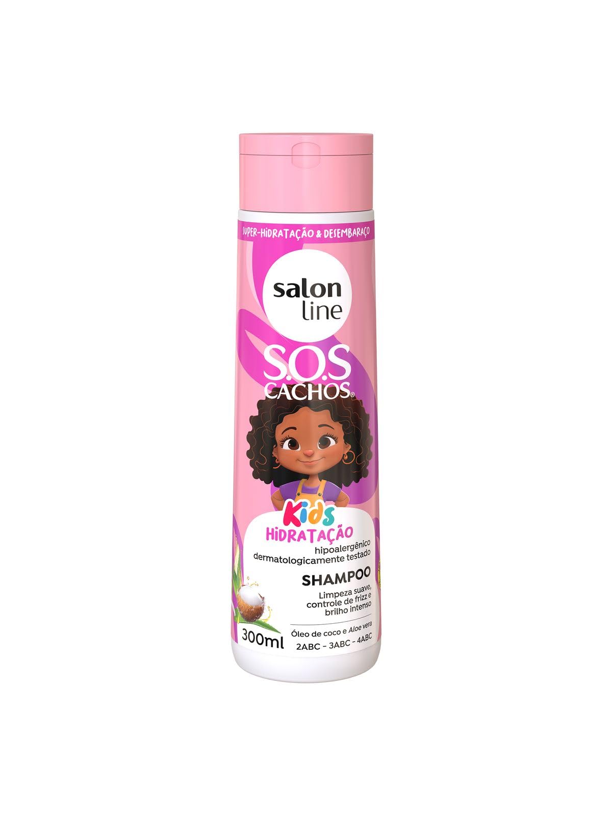 Salon Line - Treatment Collection (SOS Curls for Kids) - Kids Shampoo 300 ml (10.14 Fl Oz)