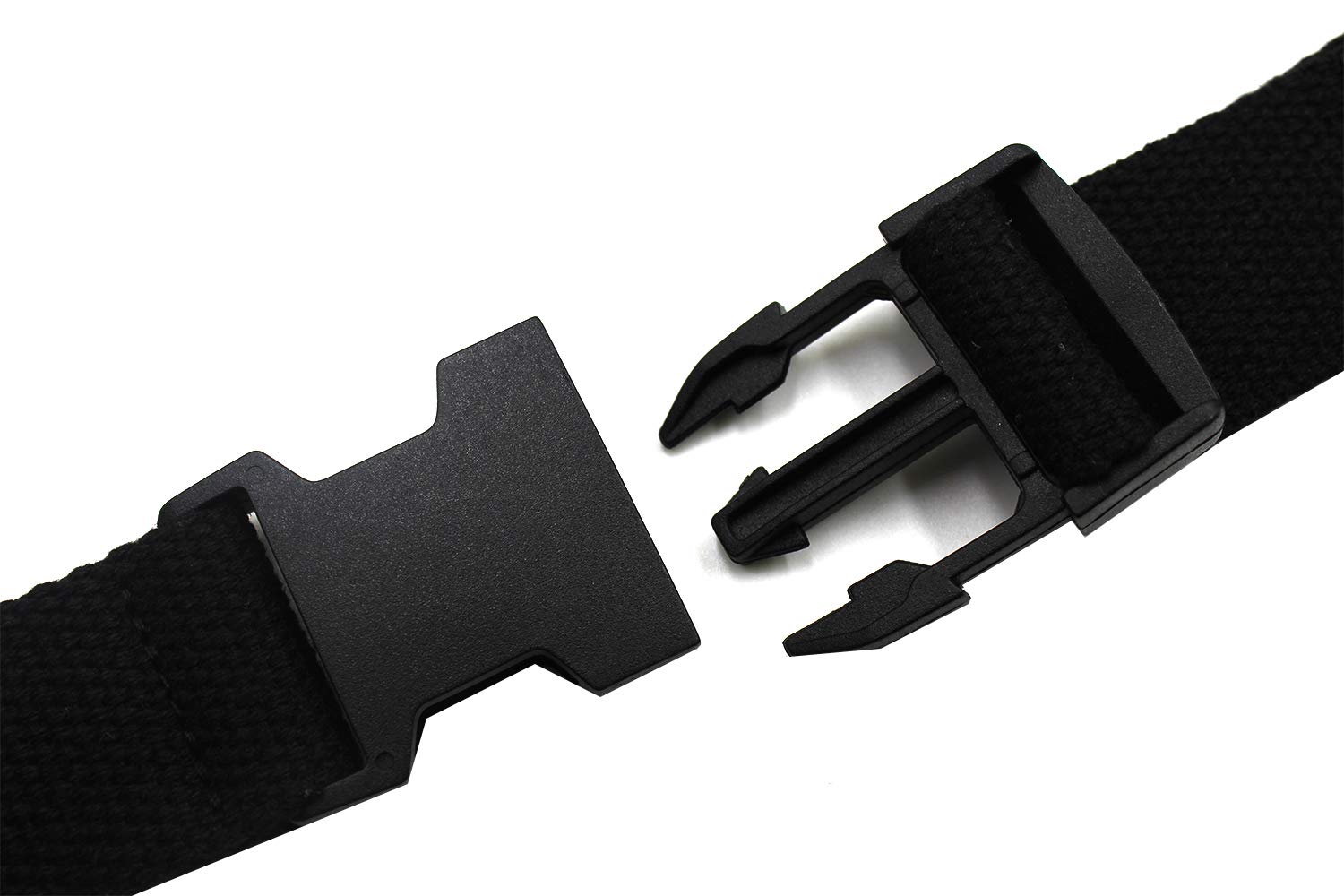 AIBEARTY Canvas Web Buckle Belt Adjustable Buckle Long Waistband for Women Men Teens