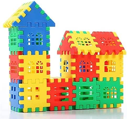 DEJUN Interlocking Building Blocks Children's Toys-Toddler Building Blocks Building Blocks Educational Toy Set(70PCS)-24
