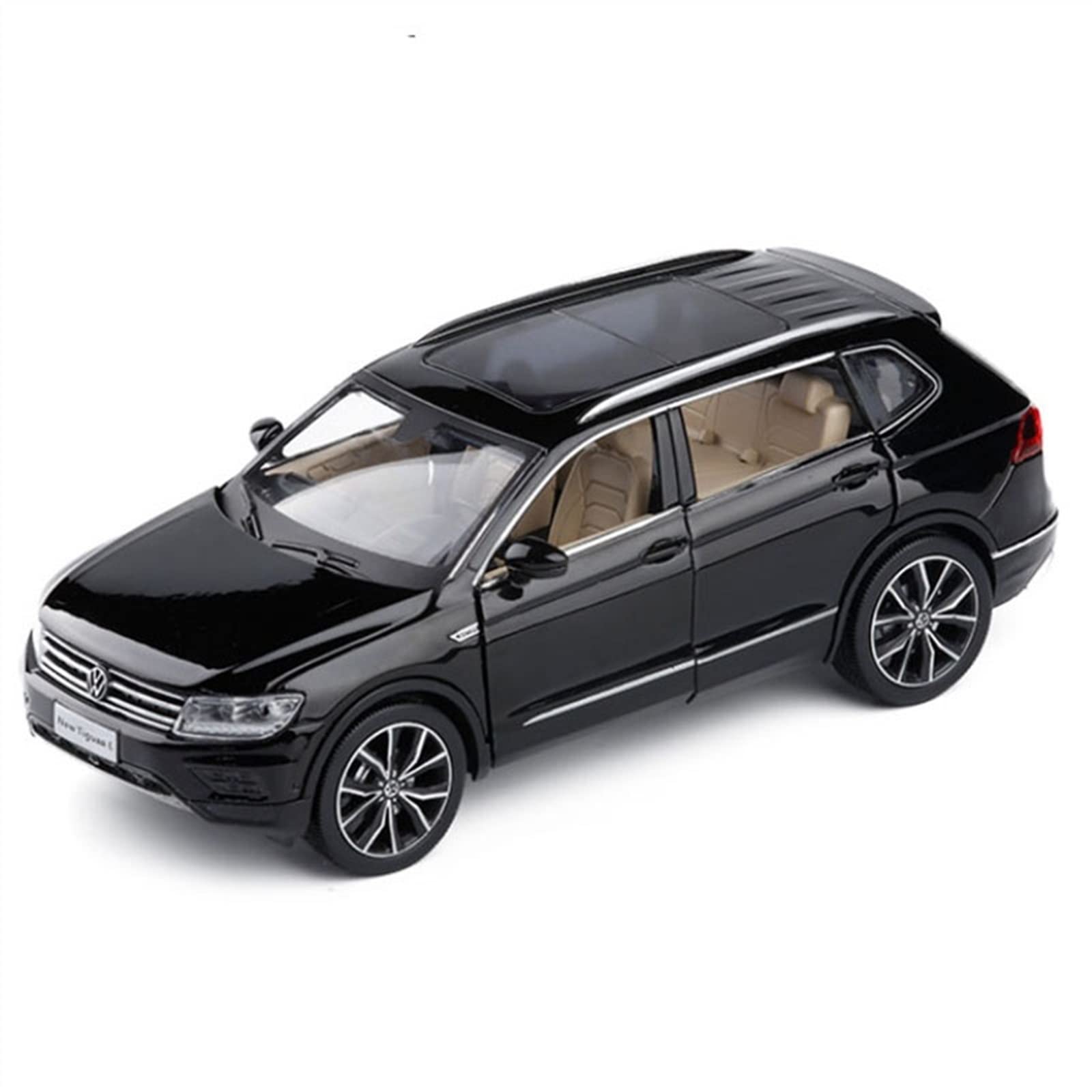 APLIQE Scale Model Vehicles for Alloy Pullback Car High Imitation Tiguan L Car Model Door Music Children's Toys 1:32 Sophisticated Gift Choice