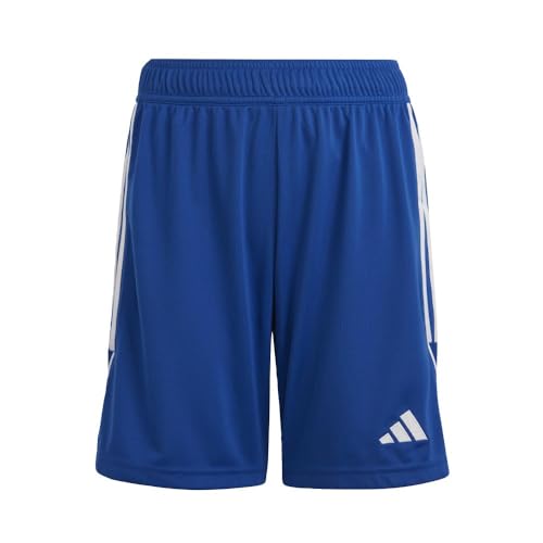 adidas Kids' Tiro 23 Shorts, Team Royal Blue/White, Small