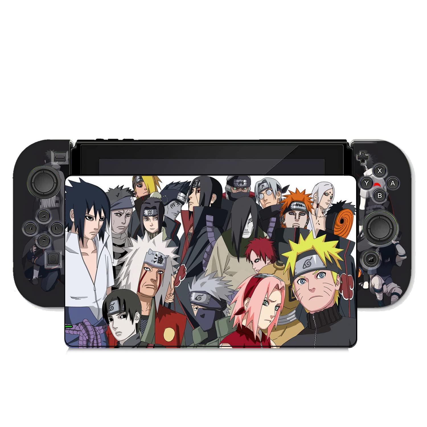 Anime Switch Skin Cartoon Full Wrap Stickers for Switch Protector Skin Cover Vinyl Decal Faceplate Console Joy-Can Dock(Only Switch Standard)