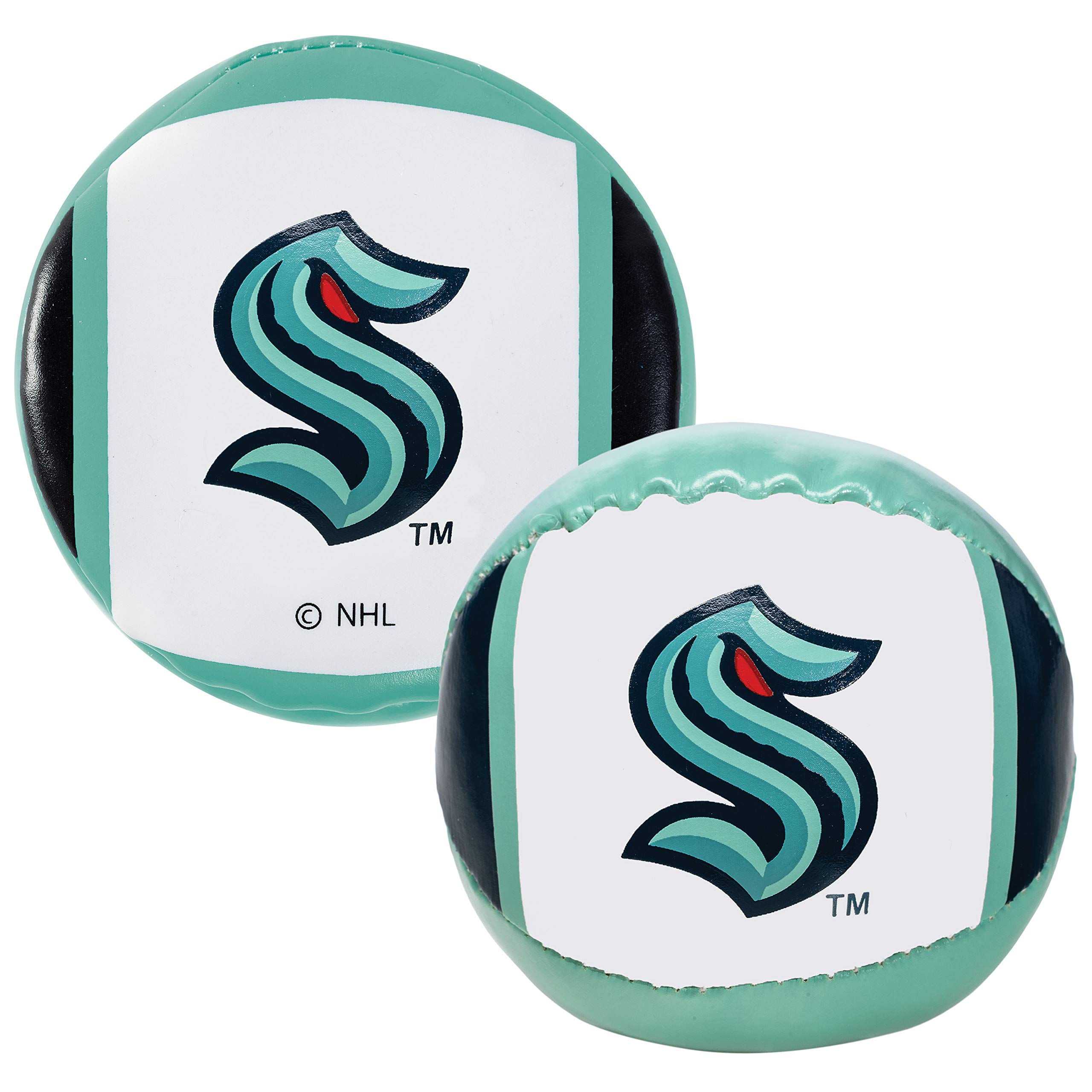 Franklin Sports unisex teen Hockey and Franklin Sports NHL Chicago Blackhawks Soft Sport Ball Puck, Team Specific, One Size US