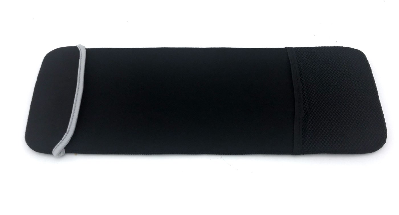 Wanty Black Color Neoprene Dust-Proof Cover Carry Bag Sleeve Protectors for Logitech MK270 Wireless Keyboard and Mouse Combo