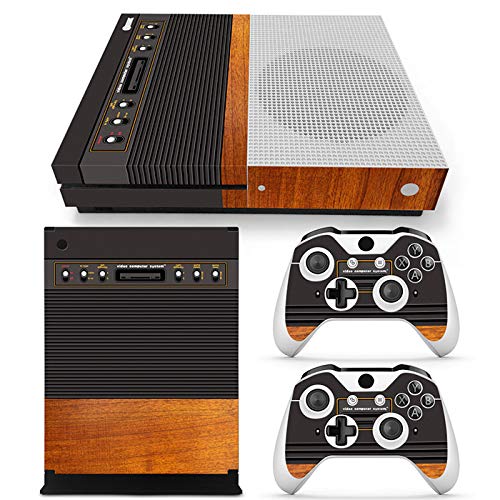 Adventure Games - Retro - Vinyl Console Skin Decal Sticker + 2 Controller Skins Set - Compatible with XBOX ONE S gaming console systems