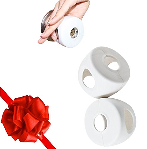 TruBabe Door Knob Safety Covers ChildProof - 4 Pack- Door Knob Covers Safety - Child Proof Safety Locks