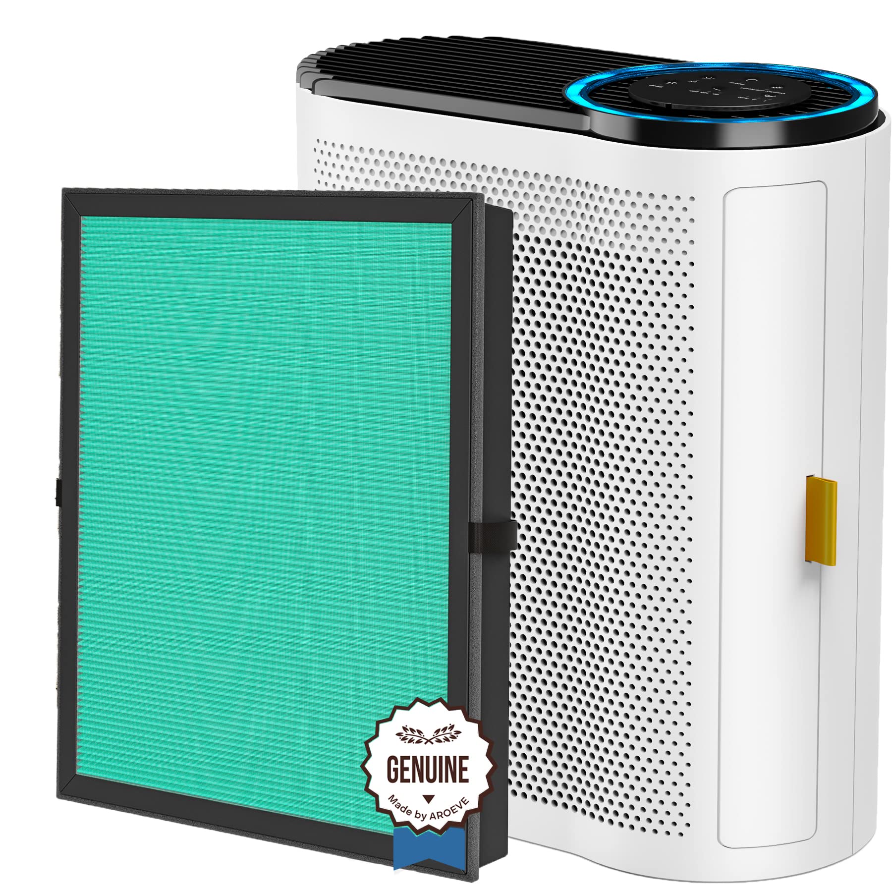 AROEVE Air Purifier with Two Filter(One Basic Version & One Pet Dander Version)
