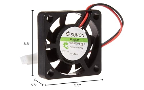 Stratux Case with Fan, White ABS