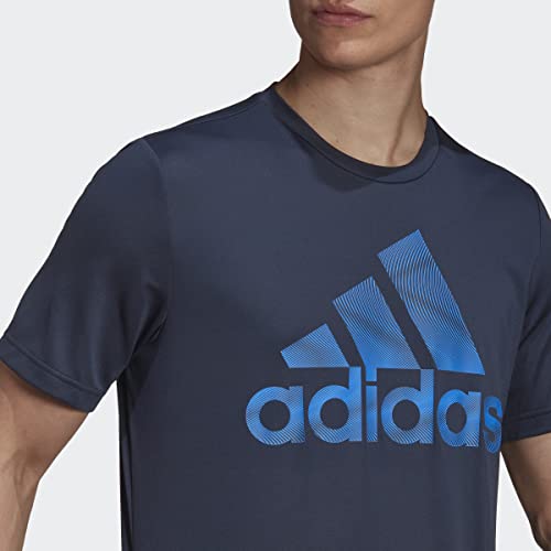adidas Men's Seasonals Tee, Legend Ink, Large