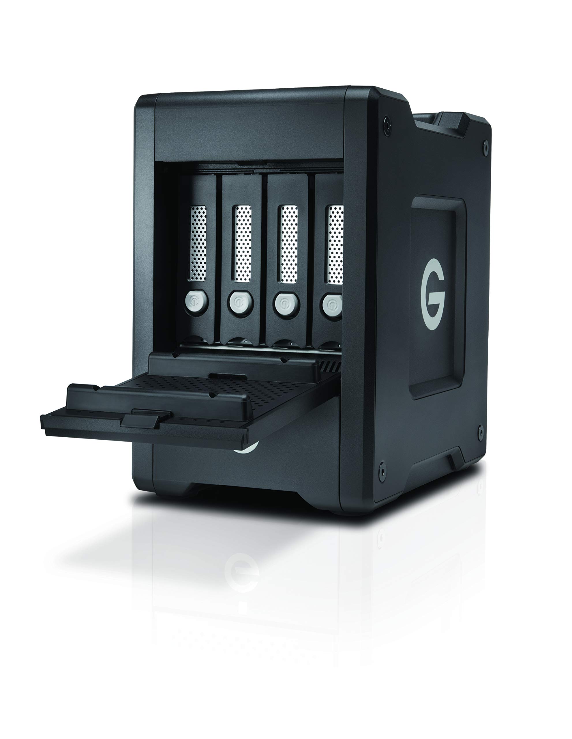 G-Technology 24TB G-Speed Shuttle Thunderbolt 3 β Transportable, 4-Bay Raid Storage Solution β 0G10072-1
