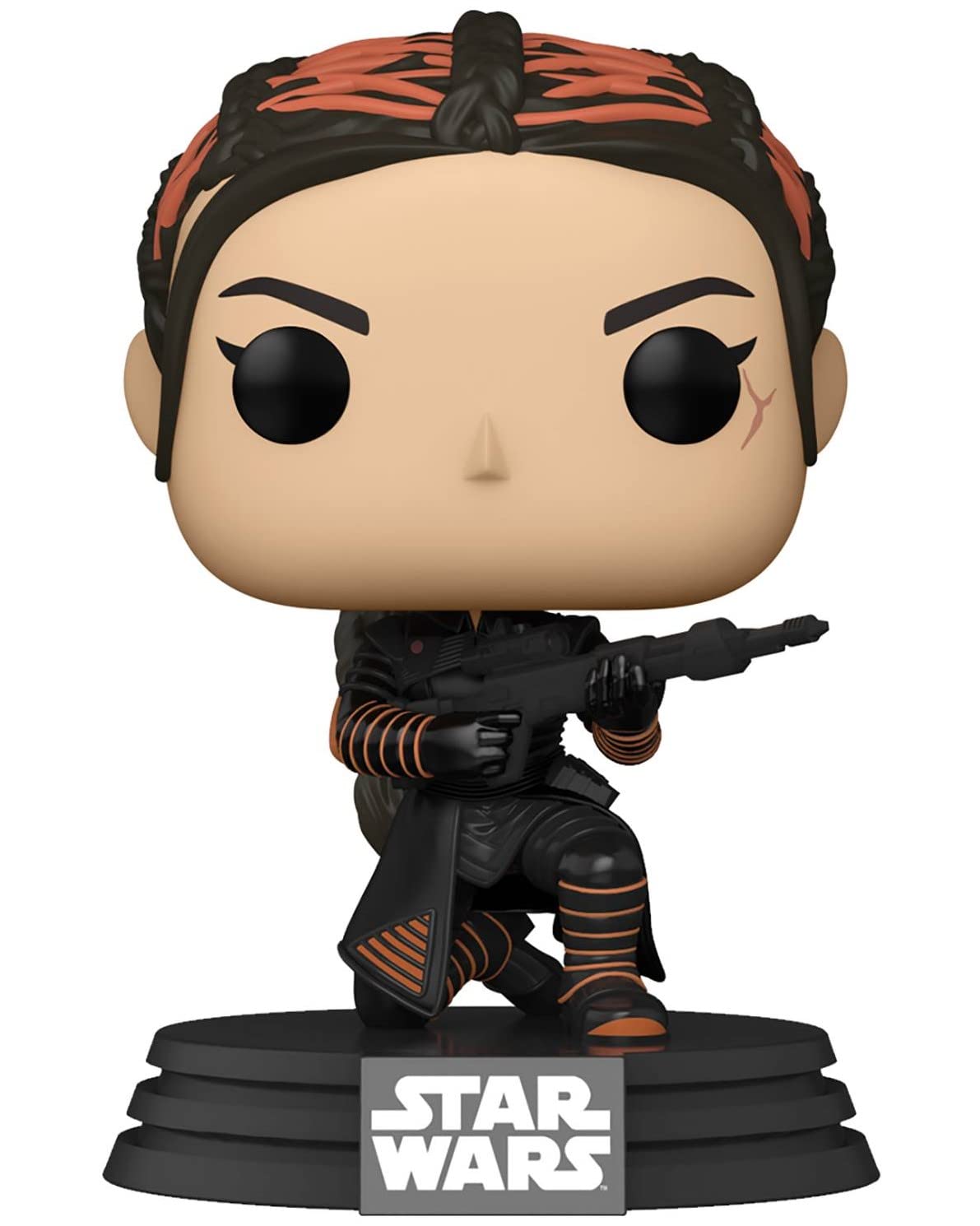 Funko Star Wars: Book of Boba Fett - Fennec Shand Pop! Vinyl Figure (Bundled with Compatible Pop Box Protector Case)