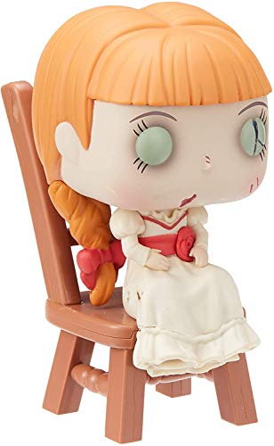 Funko The Conjuring: Annabelle - Annabelle in Chair Pop! Vinyl Figure (Bundled with Compatible Box Protector Case), Multicolor, 3.75 inches