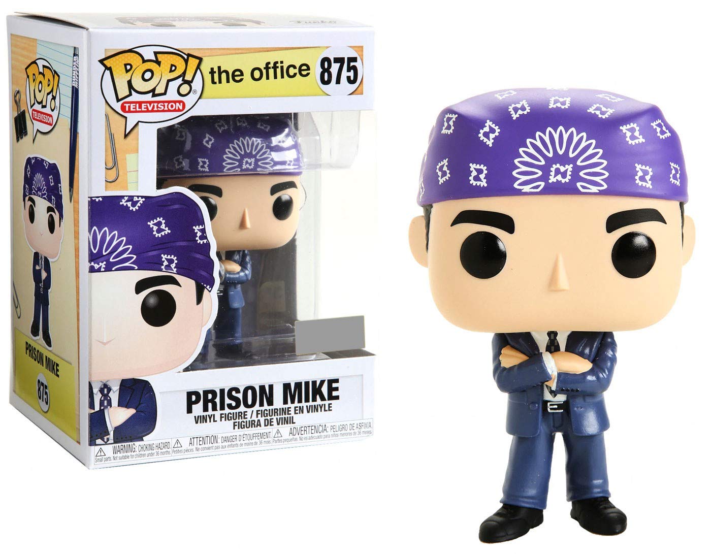 Funko The Office Pop! Television Prison Mike Vinyl Figure MULTI NONE
