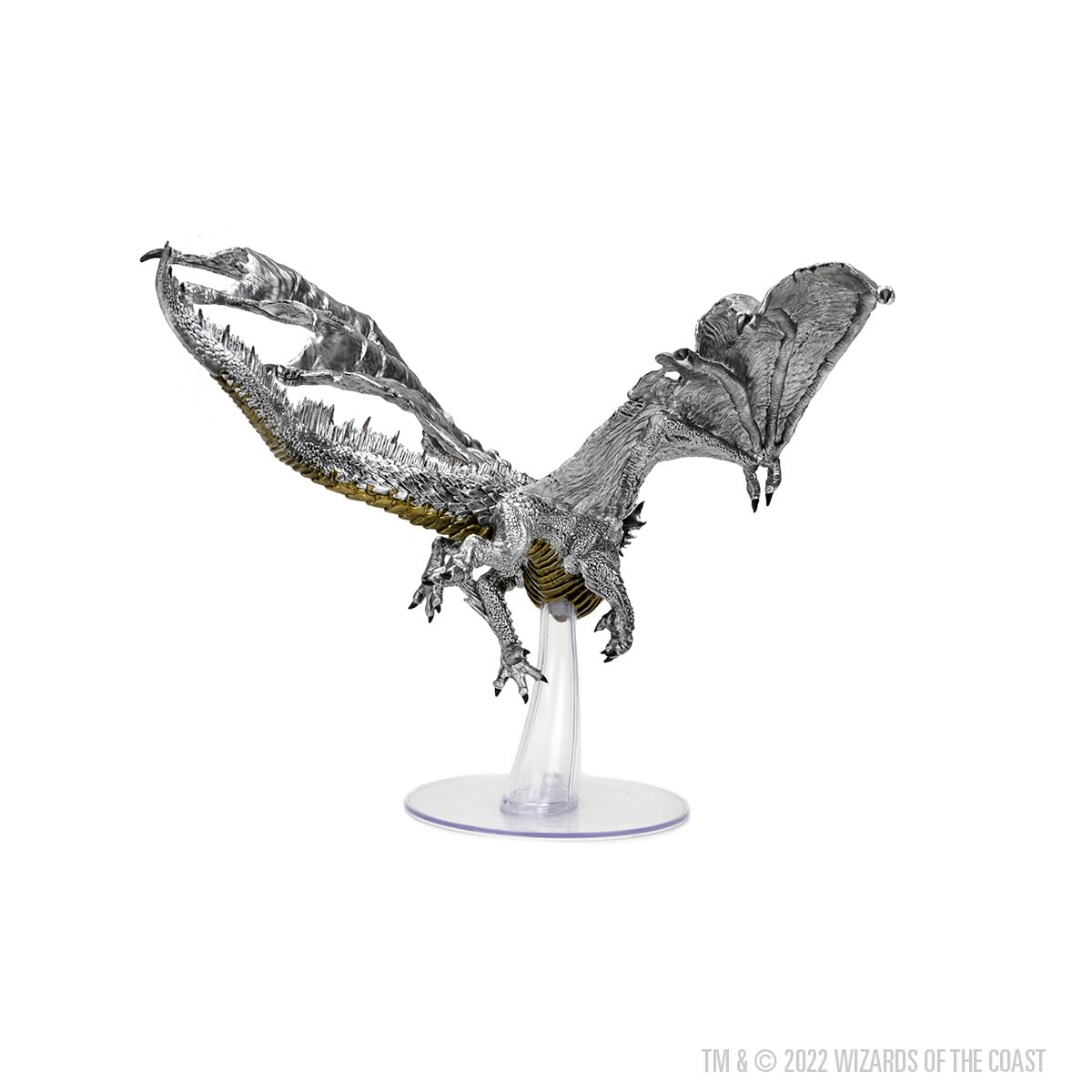 WizKids D&D Icons of The Realms: Adult Silver Dragon