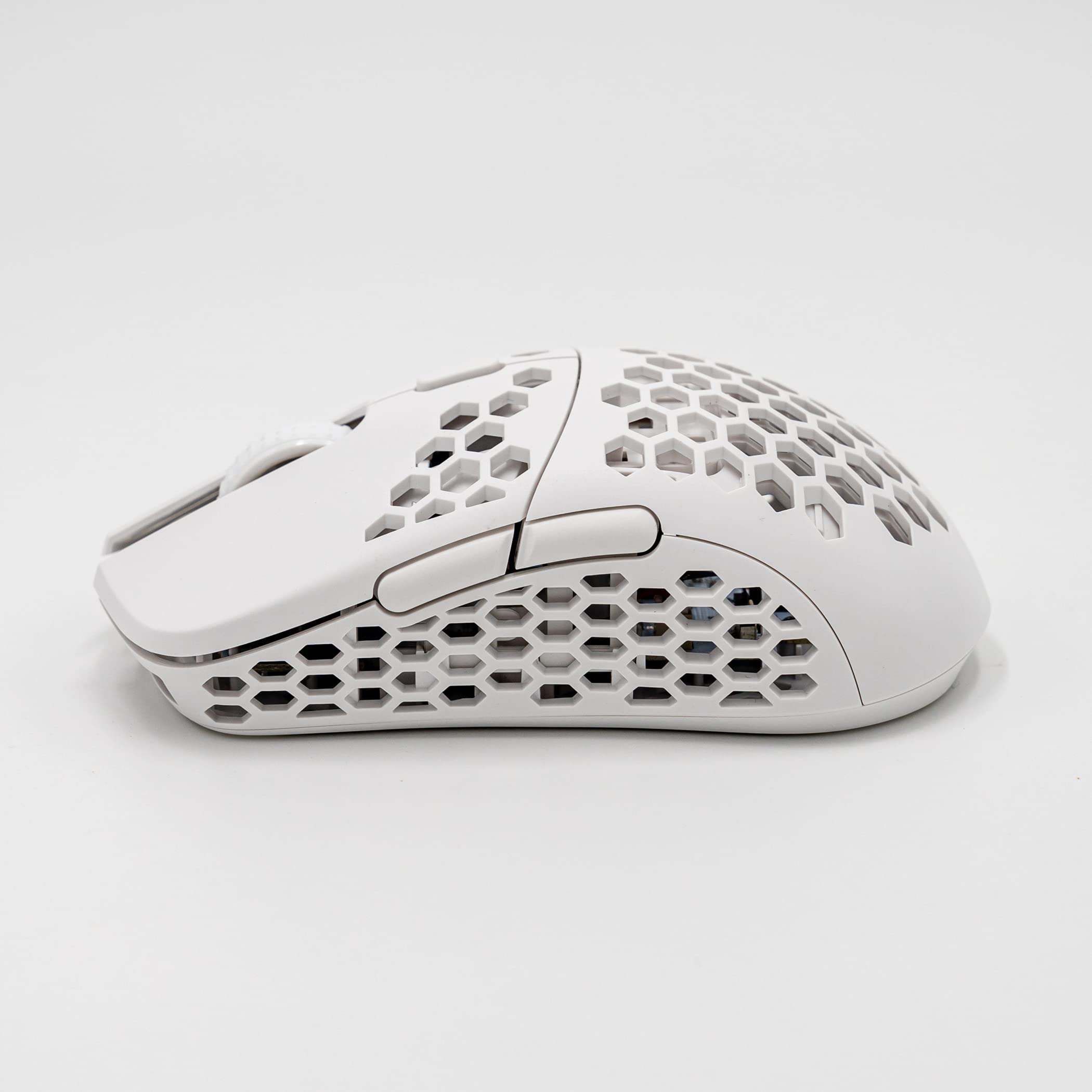 G-Wolves Hati HT-S ACE Wireless Gaming 58 gram Ultra Lightweight Honeycomb Design Mouse(White)