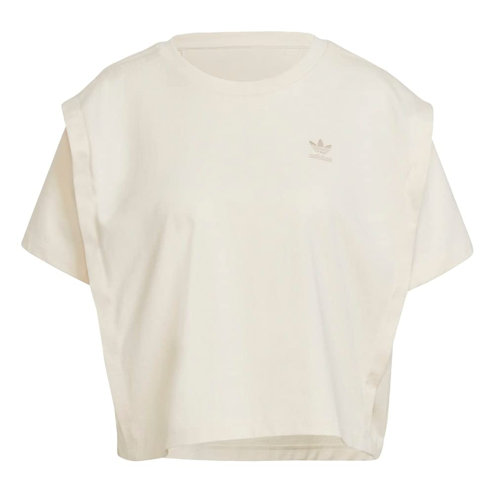 adidas Originals Women's Adicolor Clean Classics Tee, Non-Dyed, X-Large