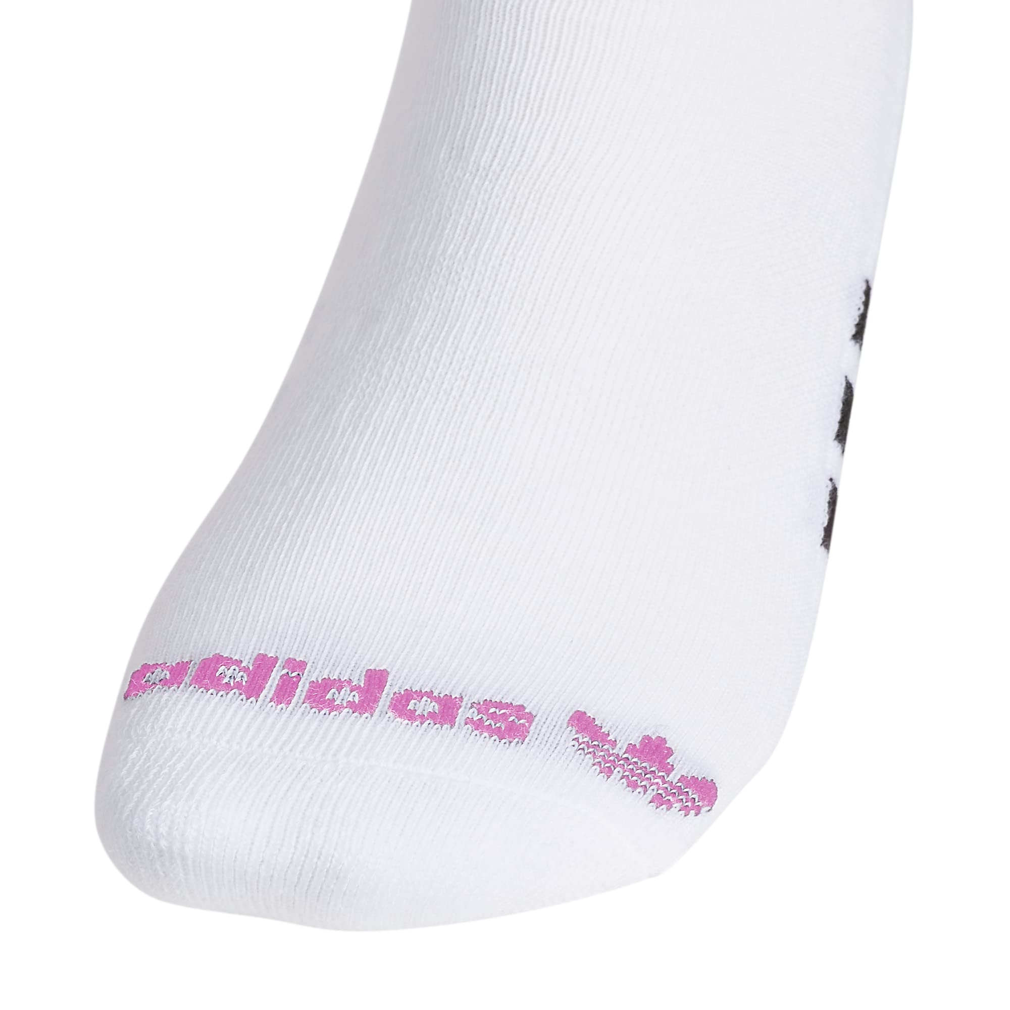 adidas Originals Remix Cushioned Crew Socks (6-Pair), White/Semi Pulse Lilac Purple/Collegiate Gold, Large