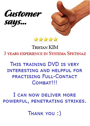 HAND-TO-HAND COMBAT DVD #4: Strikes - Punches - Kicks by Russian Systema Spetsnaz, Street Self-Defense Training DVD, Russian Martial Art Instructional Video