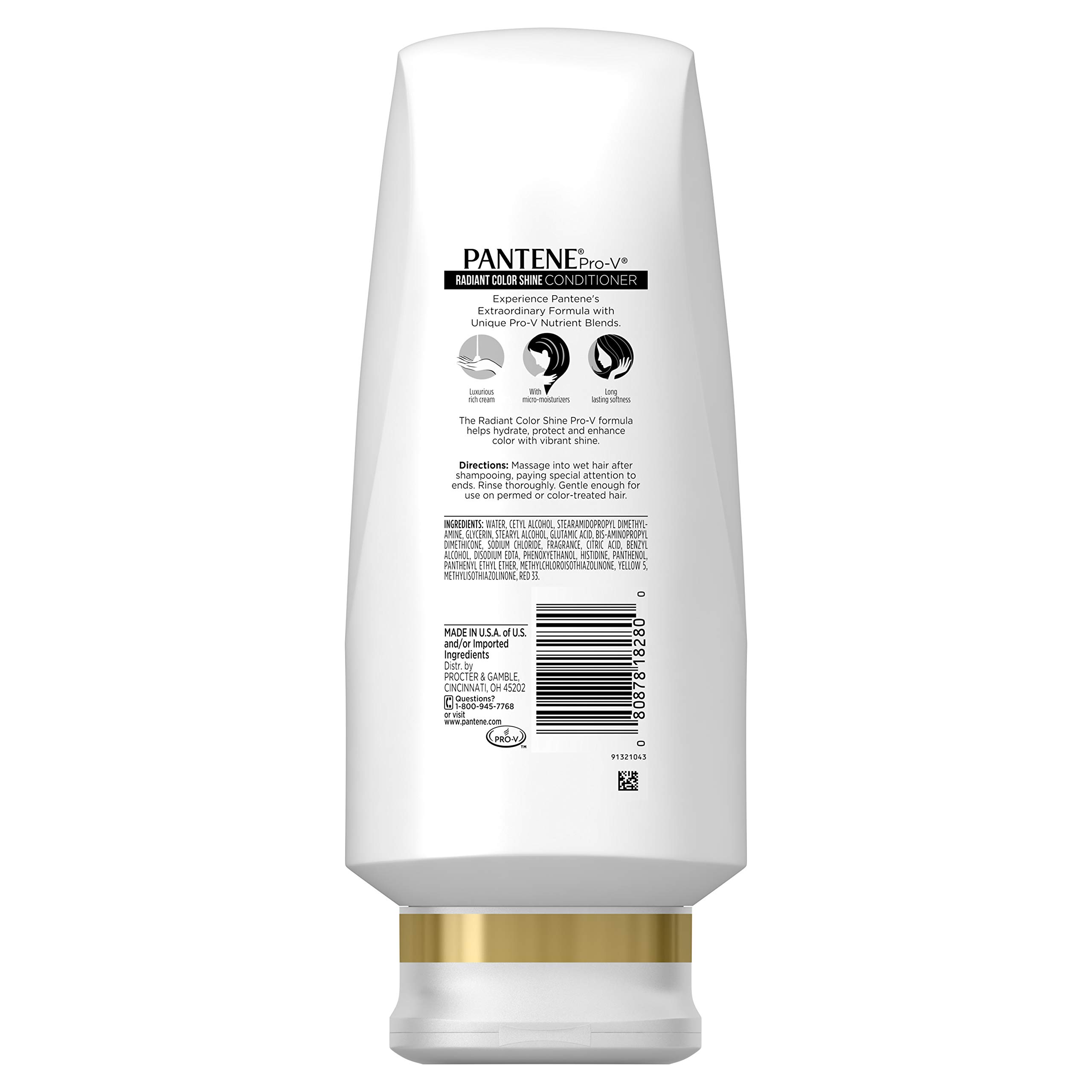 Pantene Pro-V Radiant Color Shine Conditioner, 17.7 Fl Oz