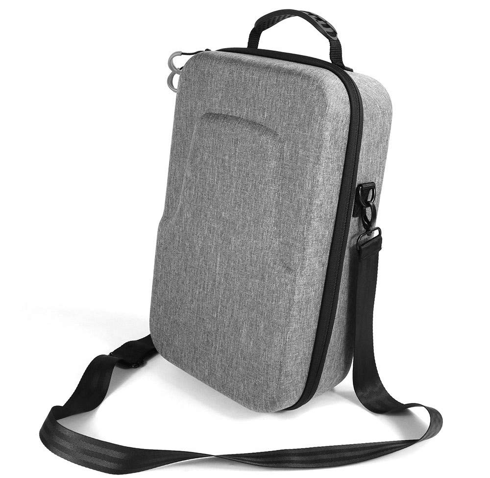 CrustPro Fashion Travel Case for Oculus Quest VR Gaming Headset and Controllers Accessories Waterproof Carrying Bag (Grey)