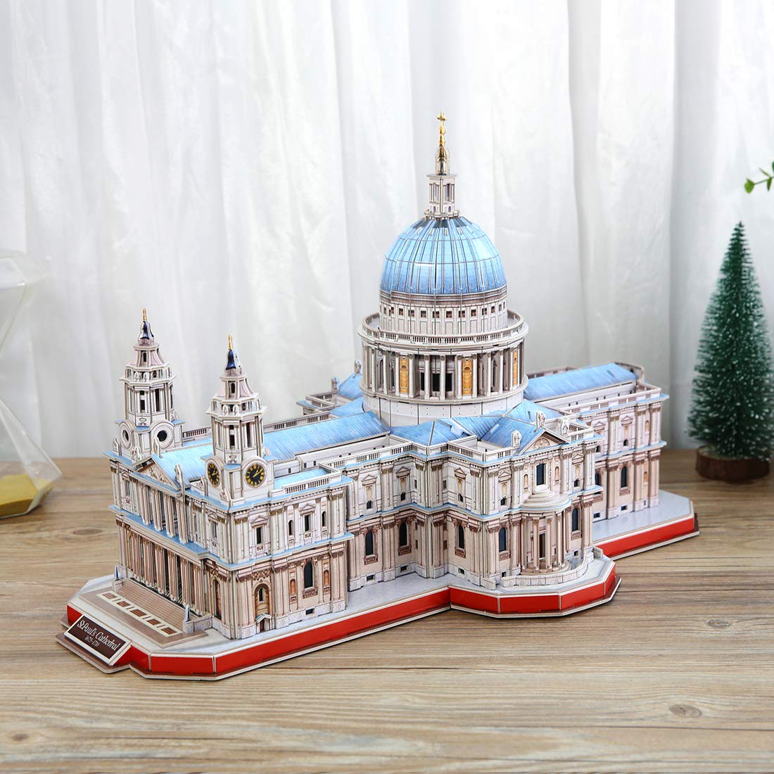 CubicFun 3D Puzzles for Adults - Large Notre Dame de Paris 3D Puzzle - Half-Opening Architecture, Enjoy Interior Views - Anniversary, Christmas, 2023 Gifts - 293 Pieces