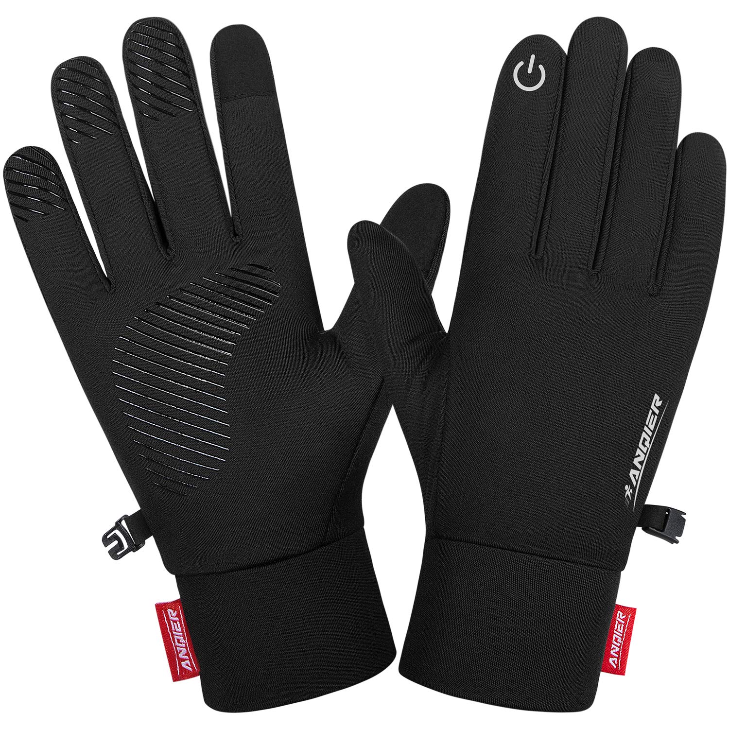 anqier Winter Gloves Warm Touchscreen Gloves Running Driving Cycling Gloves Men Women