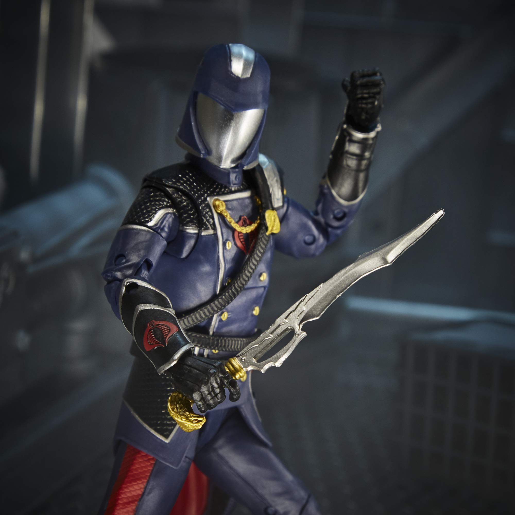 G. I. Joe Classified Series Cobra Commander Action Figure 06 Collectible Premium Toy, Multiple Accessories, 6-Inch Scale, Custom Package Art