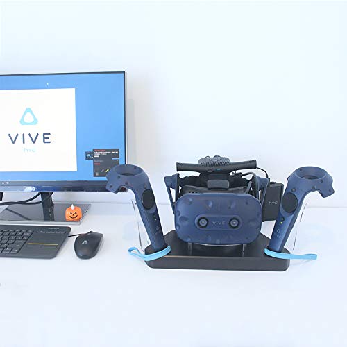 AFAITH Upgraded Charger for HTC Vive Pro or Vive Headset and Controller, Multifunction Contact Charging Station, VR Stand Holder Support Firmware Upgrade