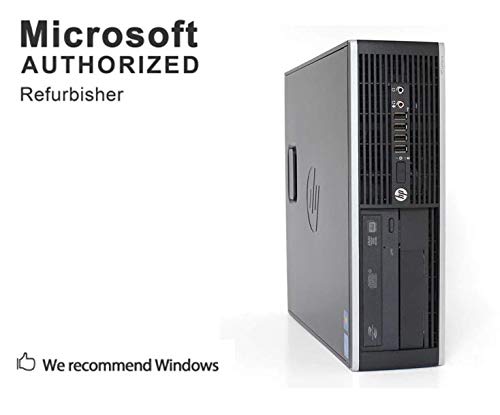 HP Elite 8300 mini PC Business High Performance Desktop Computer(Intel Core i7-3770 3.4GB,16G DDR3,240G SSD+3TB,DVD,Radeon 6350 HD+Dual DVI Cable,WiFi,Windows 10 Professional)(Renewed)