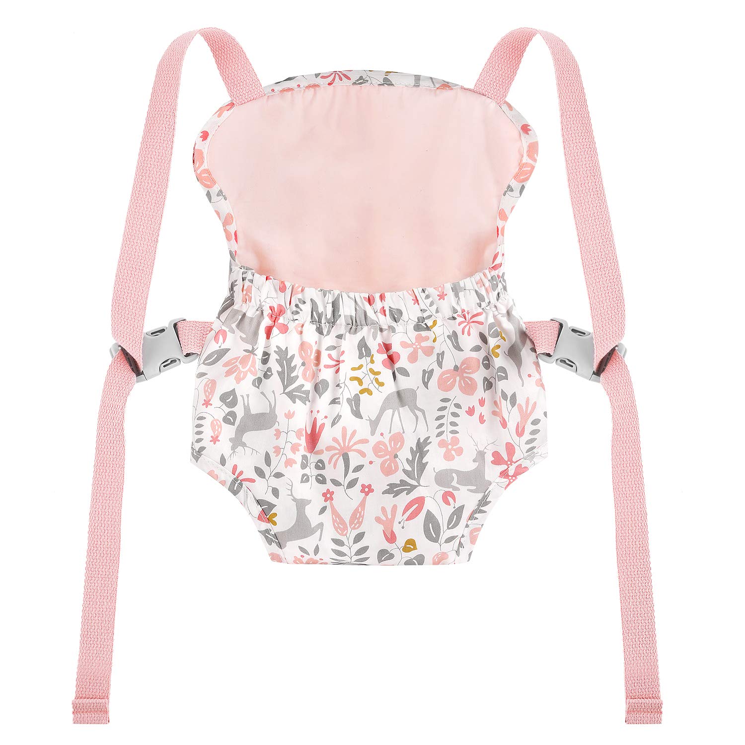 GAGAKU Baby Doll Carrier Doll Accessories Stuffed Animal Plushed Toy Carrier for Dolls – Green (Owl)