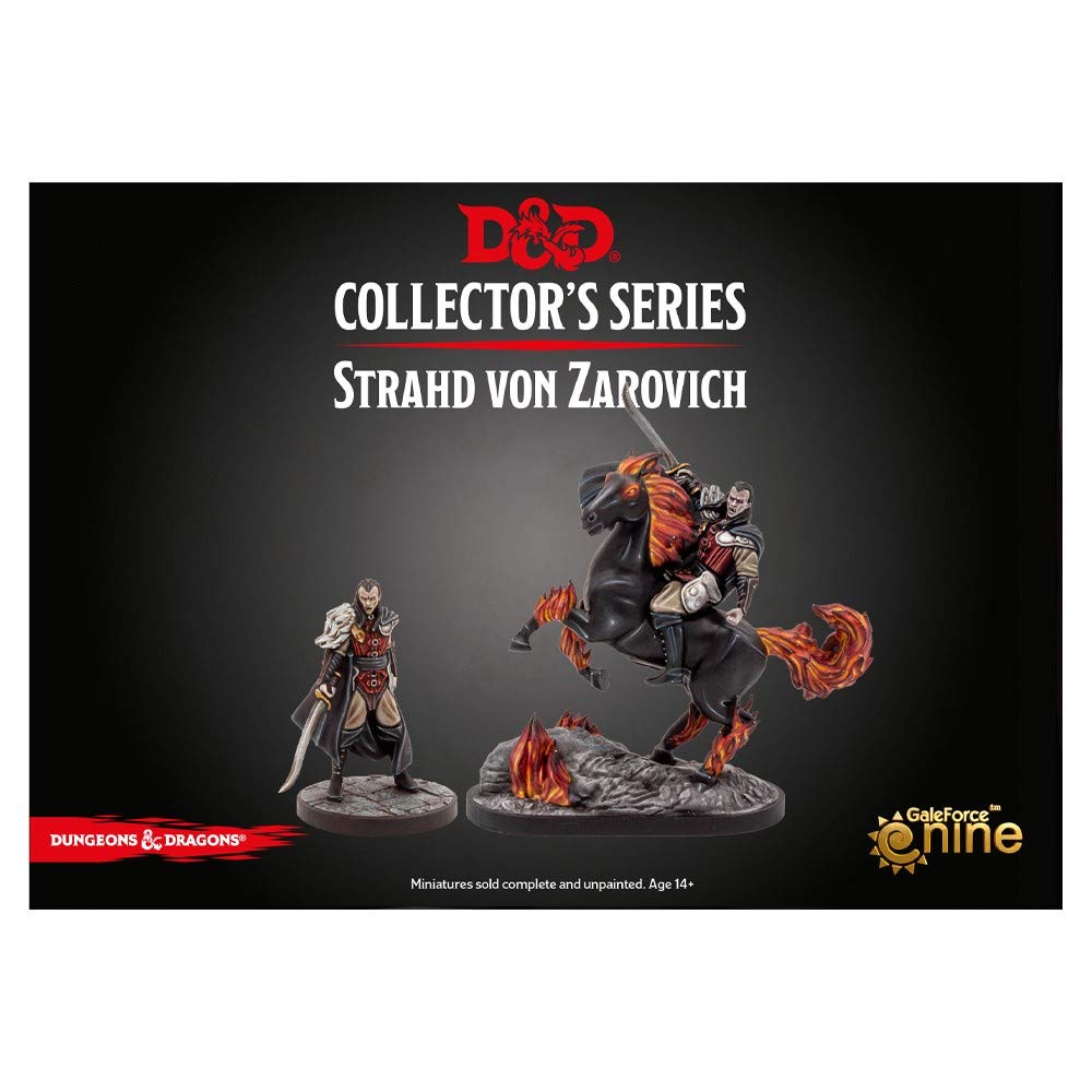Gale Force Nine Strahd Foot & Mounted (2 figs), Multicolor