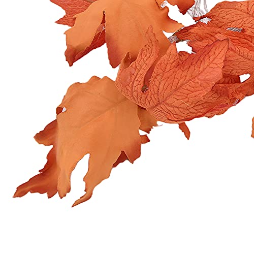 CUTULAMO String Light, Decorative Maple Leaves String Light Vivid Beautiful for Homes Gardens Courtyards Halloween Decoration