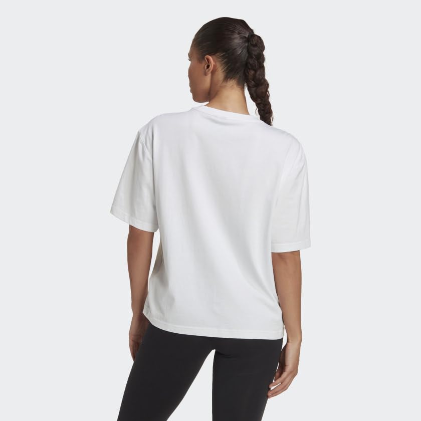adidas Women's Future Icon Badge of Sport Tee, White, X-Large