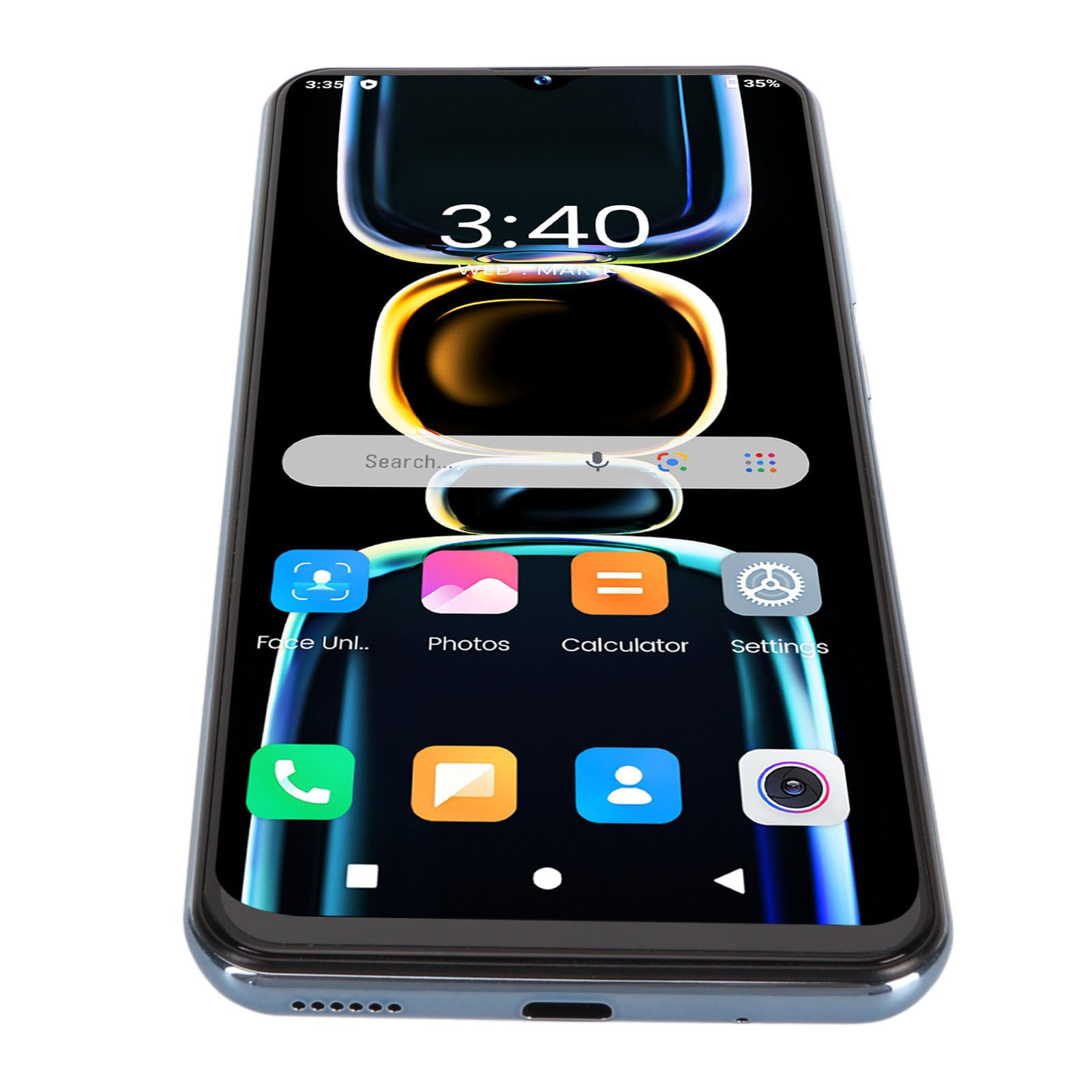 Acogedor Unlocked Smartphone 6.54 inch HD + Display, Octa Core Performance, 32MP + 16MP Camera, 8GB RAM 256GB ROM, 4G 5G WiFi, 6500mAh Battery, with 3 in 1 Navigation System (US Plug)